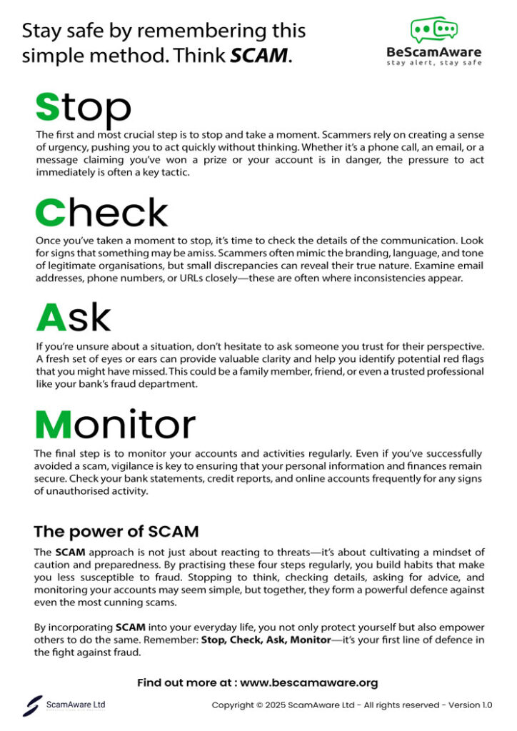 Resources - BeScamAware